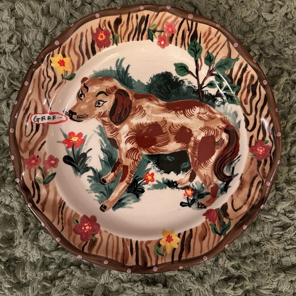 nathalie lete | Dining | Rare Nathalie Lete Anthropologie Francophile ...